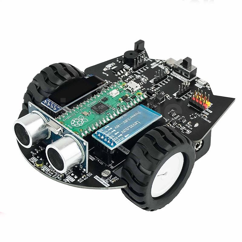 Yahboom Raspberry Pi Pico Robot Car Kit Programmable Car Support MicroPython Programming for ...