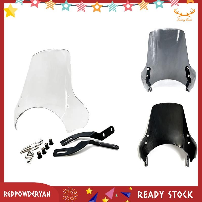 [Stock] Motorcycle Windshield Windscreen Air Deflector for Speed 400 ...