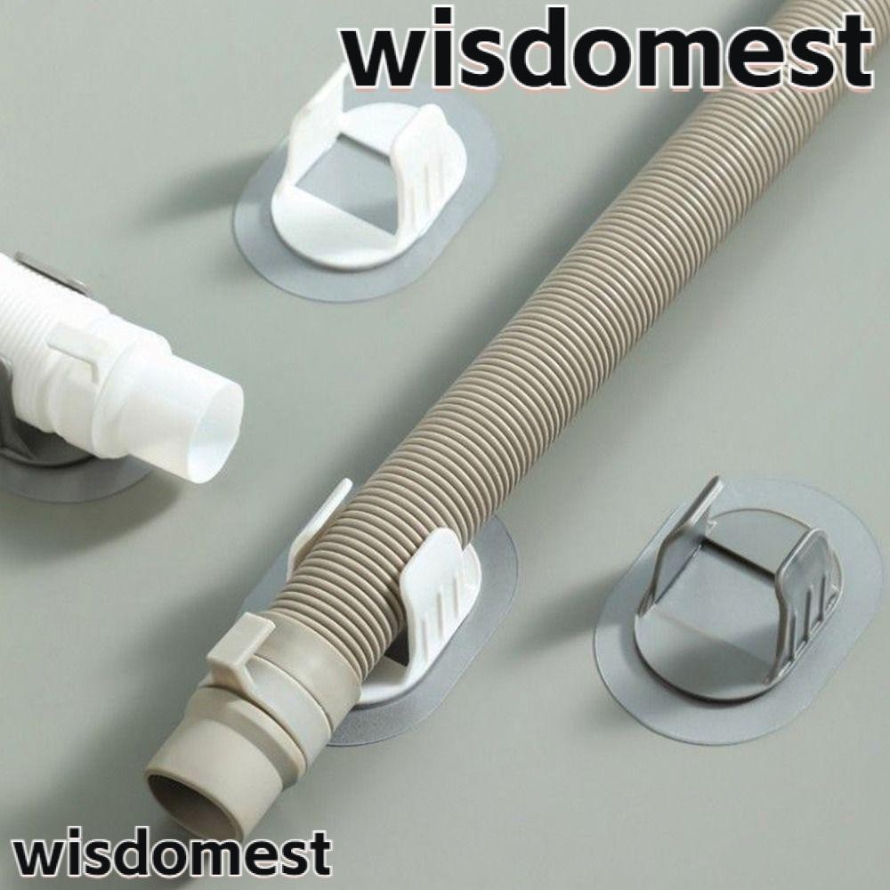 WISDOMEST 5pcs Pipe Clamp Hooks, Plastic Self-adhesive Wiring Hose ...