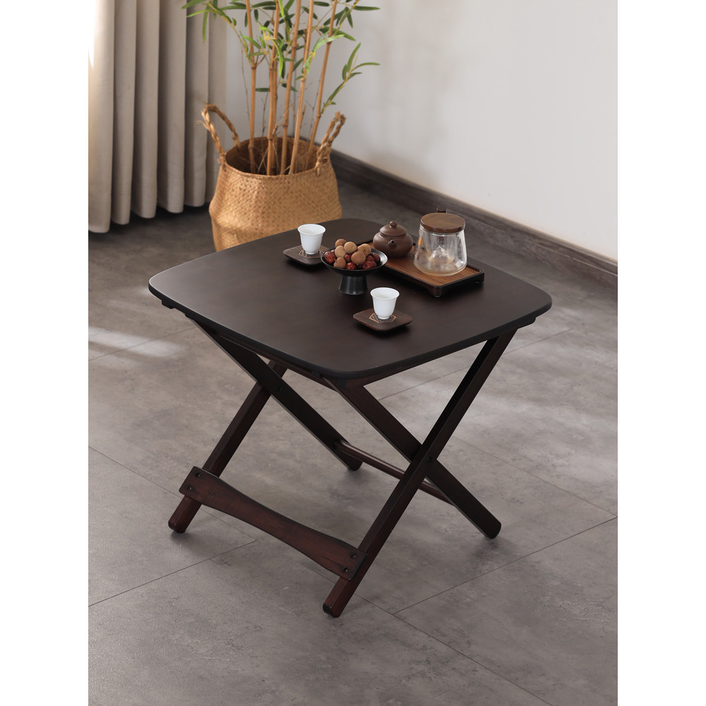 Foldable Table Simple Portable Dining Table for Home Use, Rental House ...