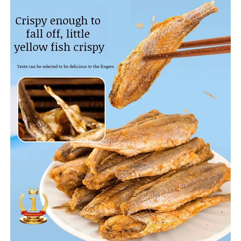 So Delicious Deep Sea Fish Belly Jerky Eatable Dried Fish Crisp Casual ...