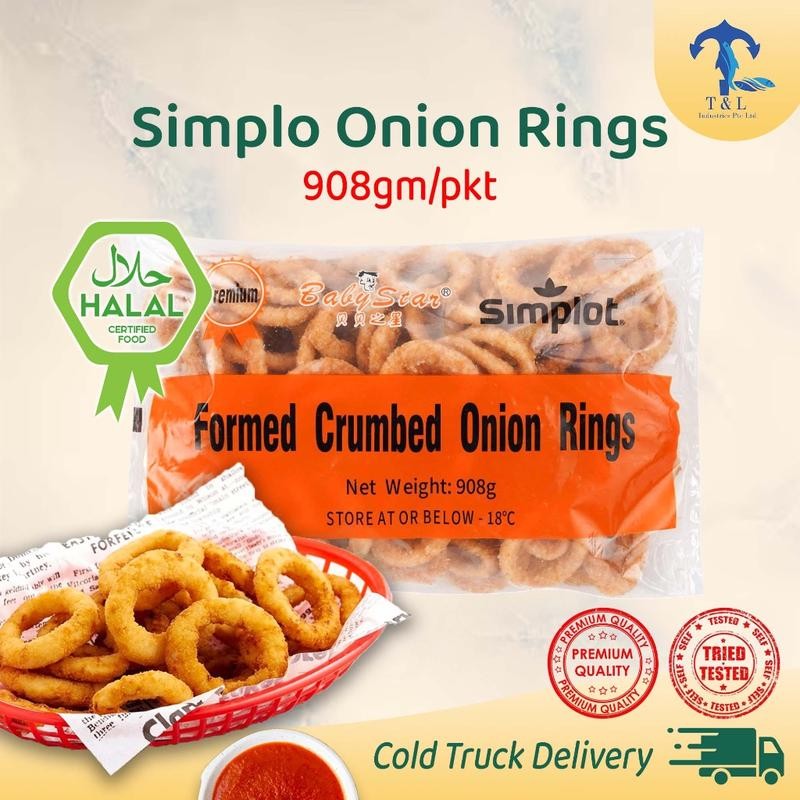 Halal Onion Rings (Simplot) (908gm/pkt) | Shopee Singapore