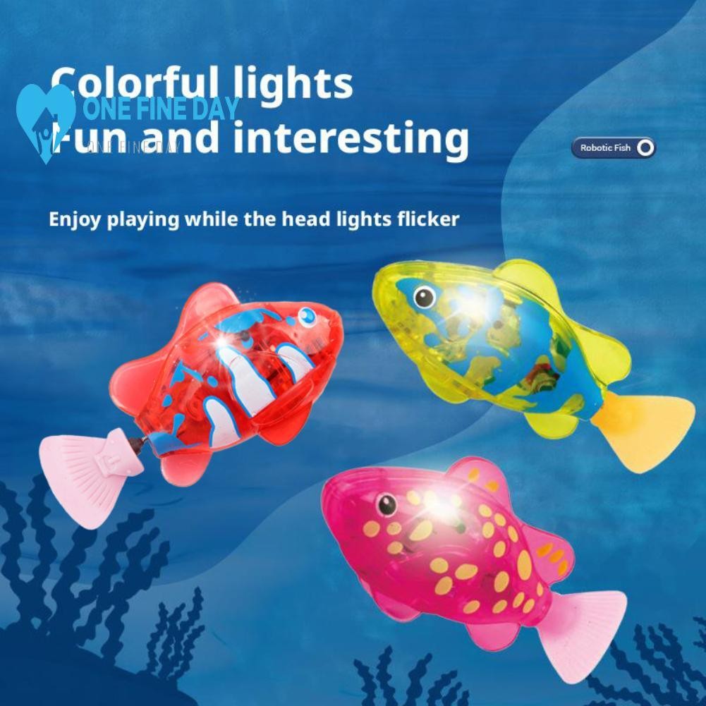 Electric Fish Swimming Electronic Pet Fish Simulation Bath Magic Fish ...