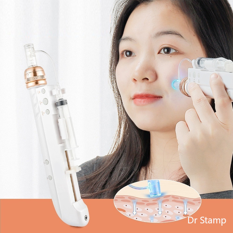 7 LED Colors Electric Derma Pen Microneedling Pen Wireless Rechargeable ...