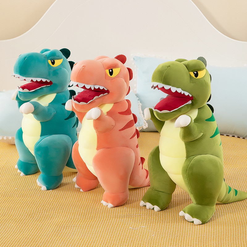 Tyrannosaurus Rex Doll Plush Toys Cute Dinosaur Doll Ragdoll Large ...