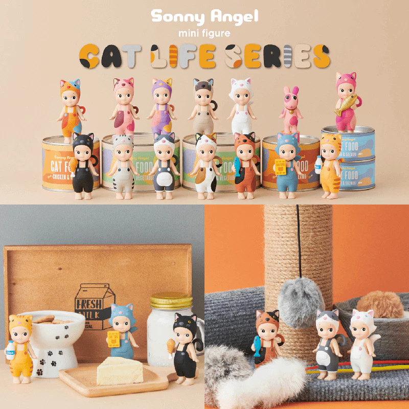 Sonny Angel Hippers Harvest/Cat Life Series Anime Cartoon Characters ...