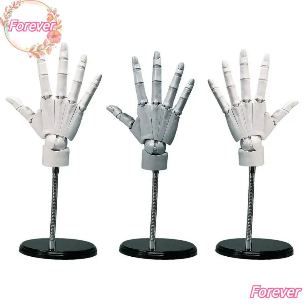 FOREVER Hand Model, Fexible PVC Artist Mannequin Hand Shape, Movable 1: ...