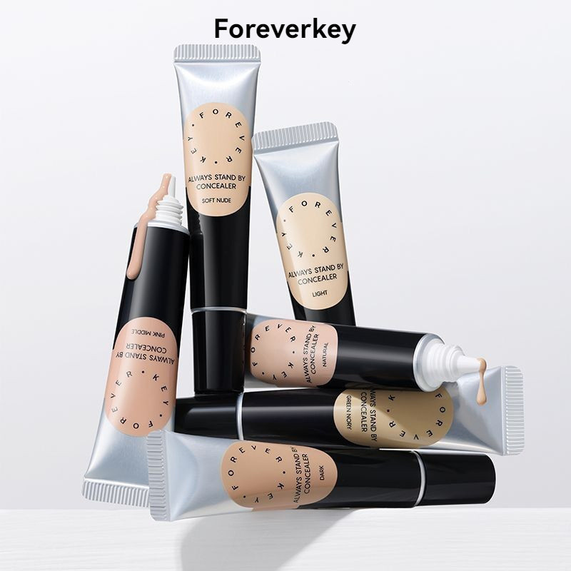 FOREVERKEY Concealer Cream FOREVERKEY 遮瑕膏不卡纹滋润遮瑕疵 Covers Facial Spots ...