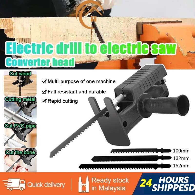 🔧 8 Blade Reciprocating Saw Attachment Converter Curve Saw Conversion ...