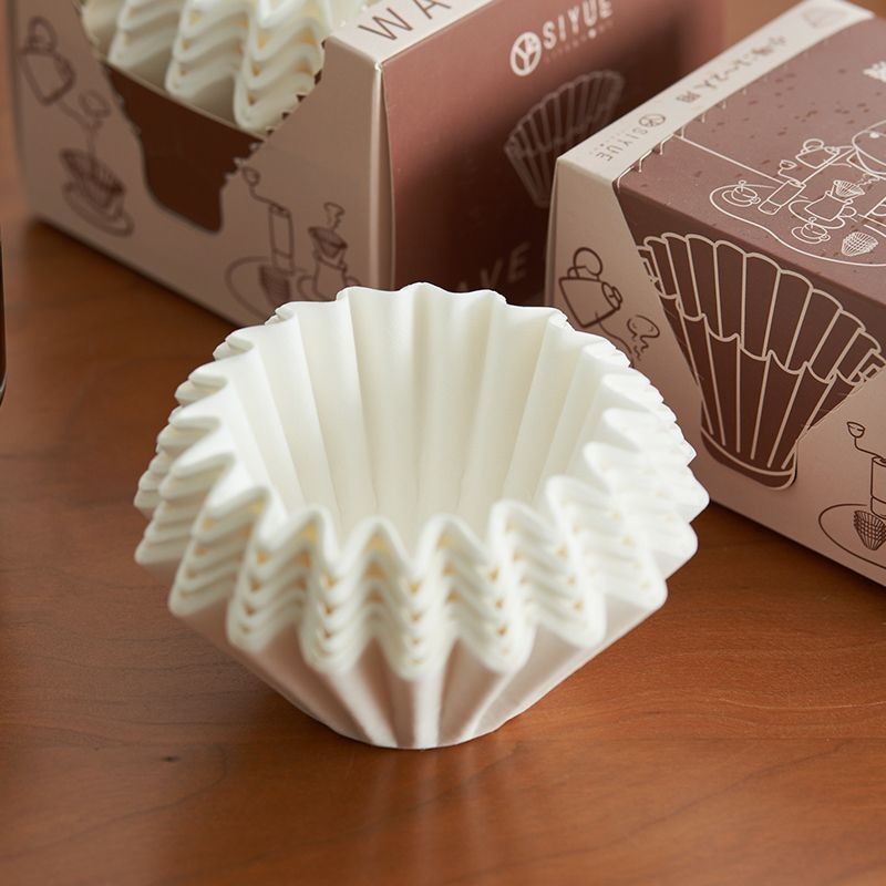 Hand-brewed Coffee Filter Paper Fan-Shaped Hand-Grinded Drip Dedicated ...