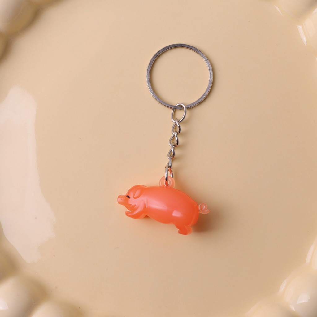 UV Light Sensitive Color Changing Roast Duck Keychain Roast Fish Roast ...