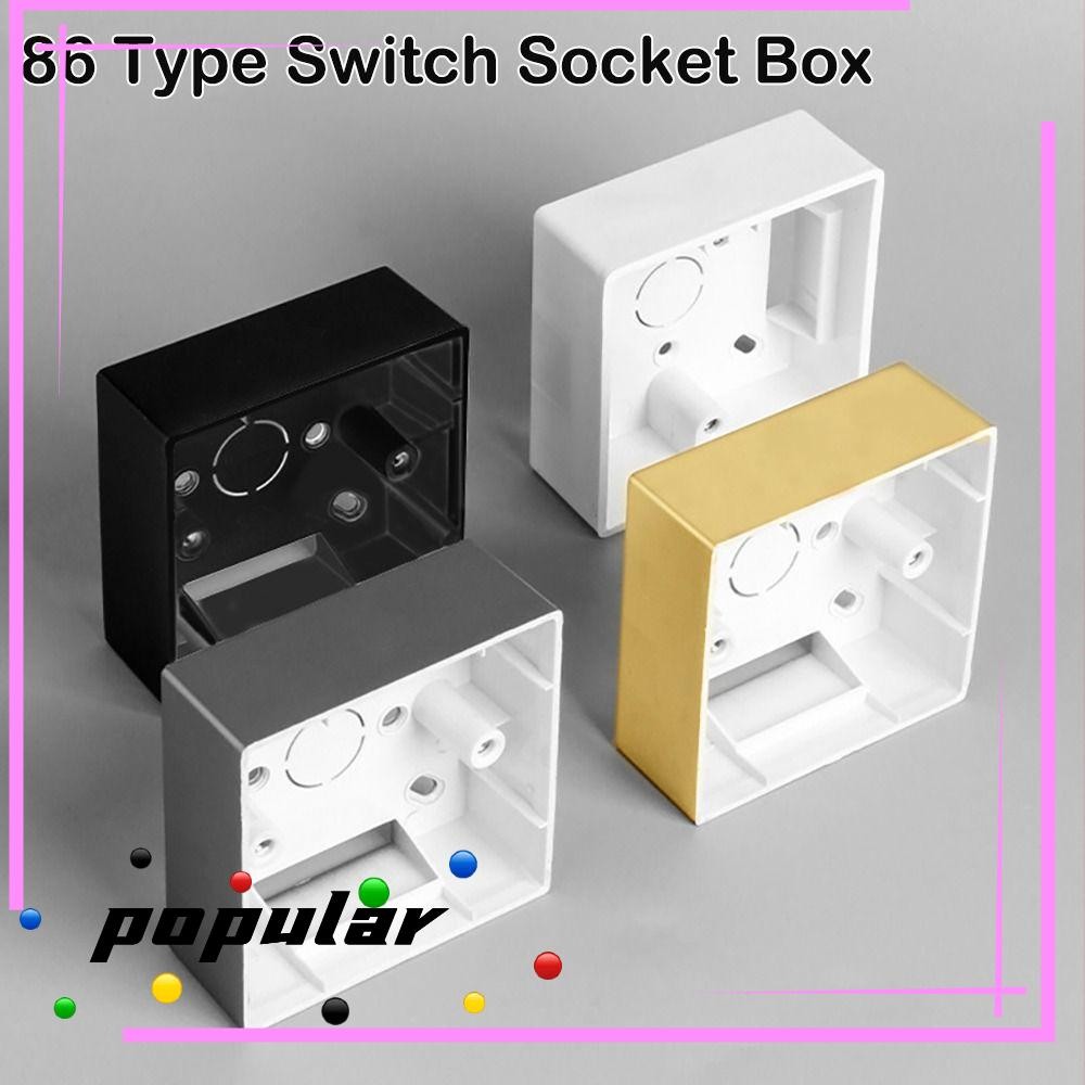 POPULAR External Mounting Box Wiring Organize On-Wall Mount Switch And ...