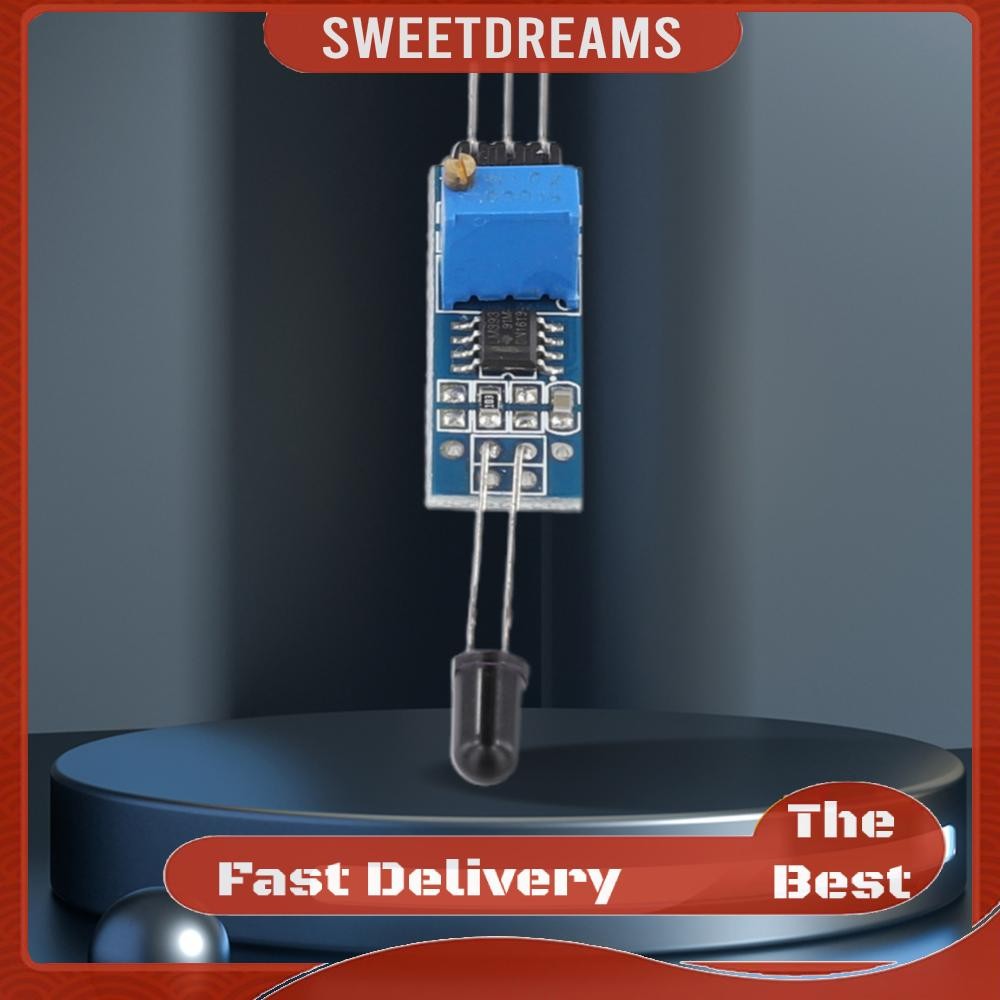 Infrared Flame Detection Sensor Module DC 3V-5V Fire Detector 3 Wire ...