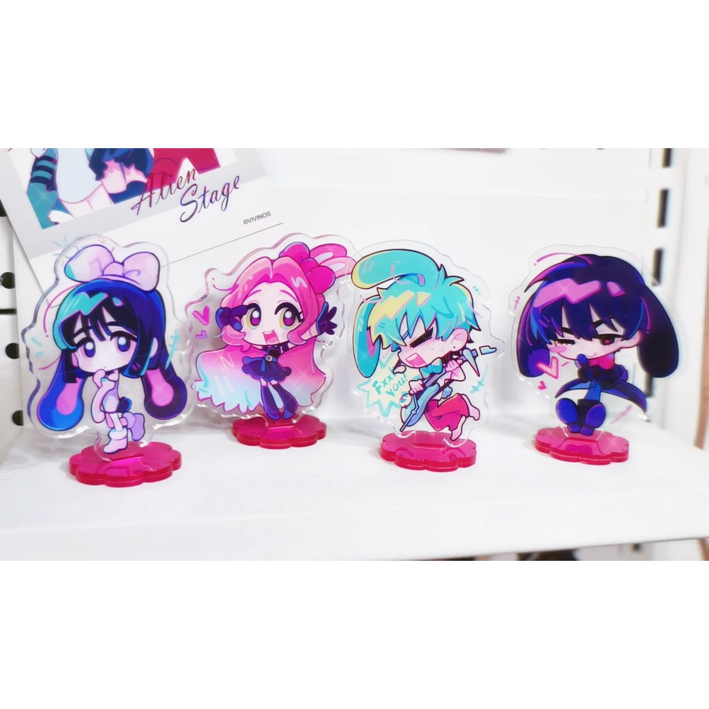 Alien Stage Figures Acrylic Stand Fashion Anime Action Figure ...