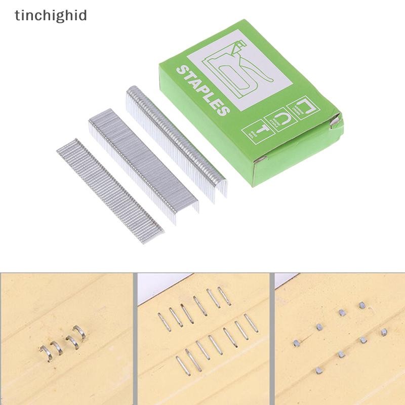 tinchighid 600/1000Pcs 8/10/12mm Binding Tool Staples Nails U Door T ...