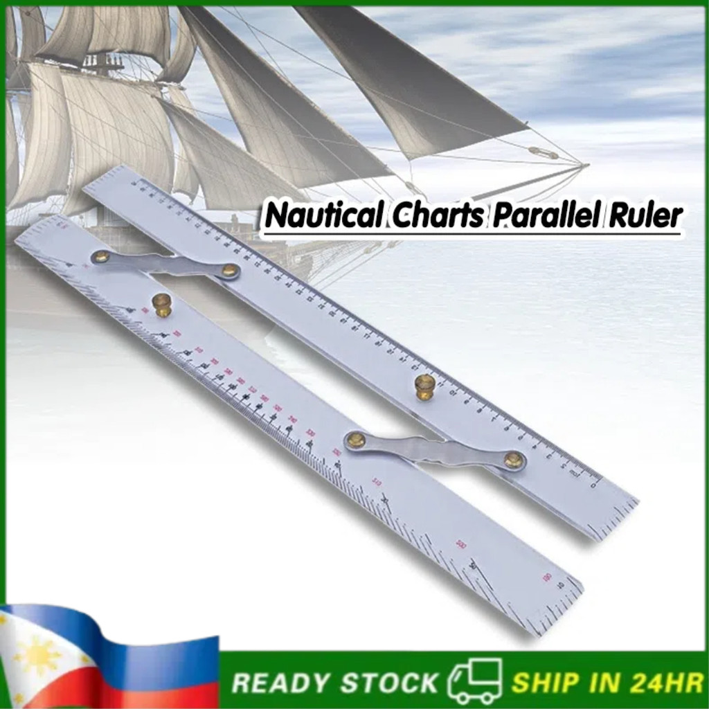 450MM Parallel Ruler Marine Ruler Nautical Chart Parallel Ruler Mapping ...
