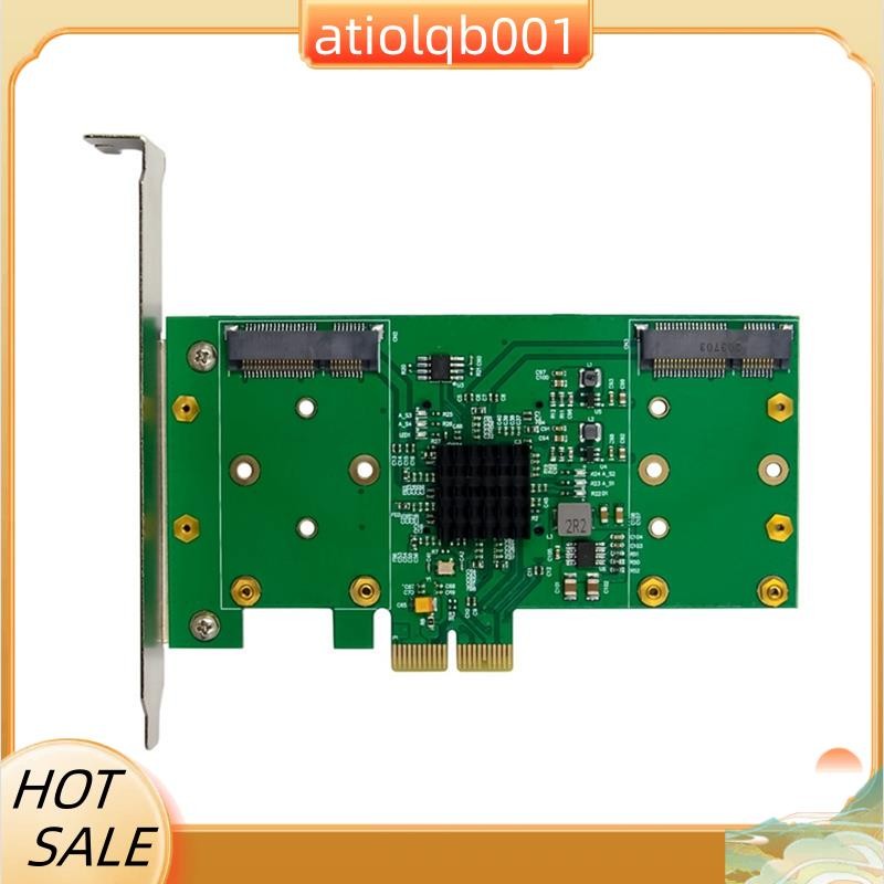 88SE9230 Raid Card PCI-E X2 Expansion Card Support 4 Port M-SATA SSD ...