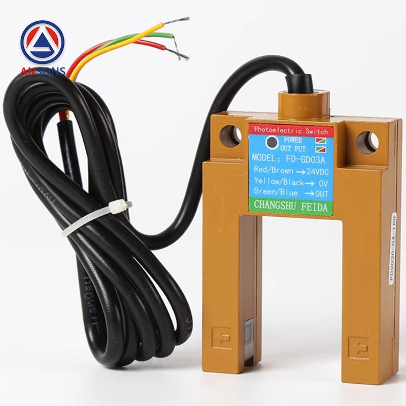 FD-GD03A PNP NPN CHANGSHU FEIDA Elevator Leveling Sensor Photoelectric ...