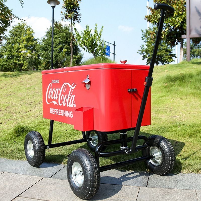 Coca-Cola Outdoor Cooler Box Camping Car Household Small Refrigerator ...