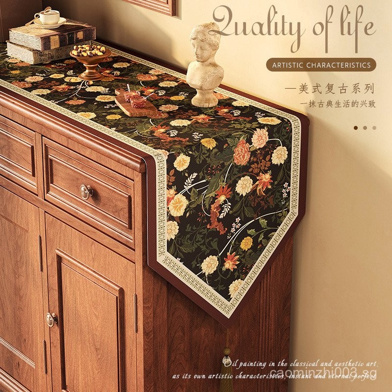 [46%Repurchase Rate]Table Runner American Retro Sideboard Light Luxury ...