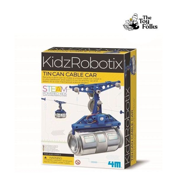 4M Kidz Robotix Tin Can Cable Car | Shopee Singapore