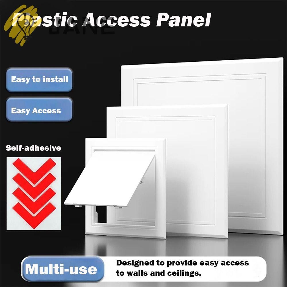 JANE Access Panel Door, White Plastic Opening Flap Cover Plate ...