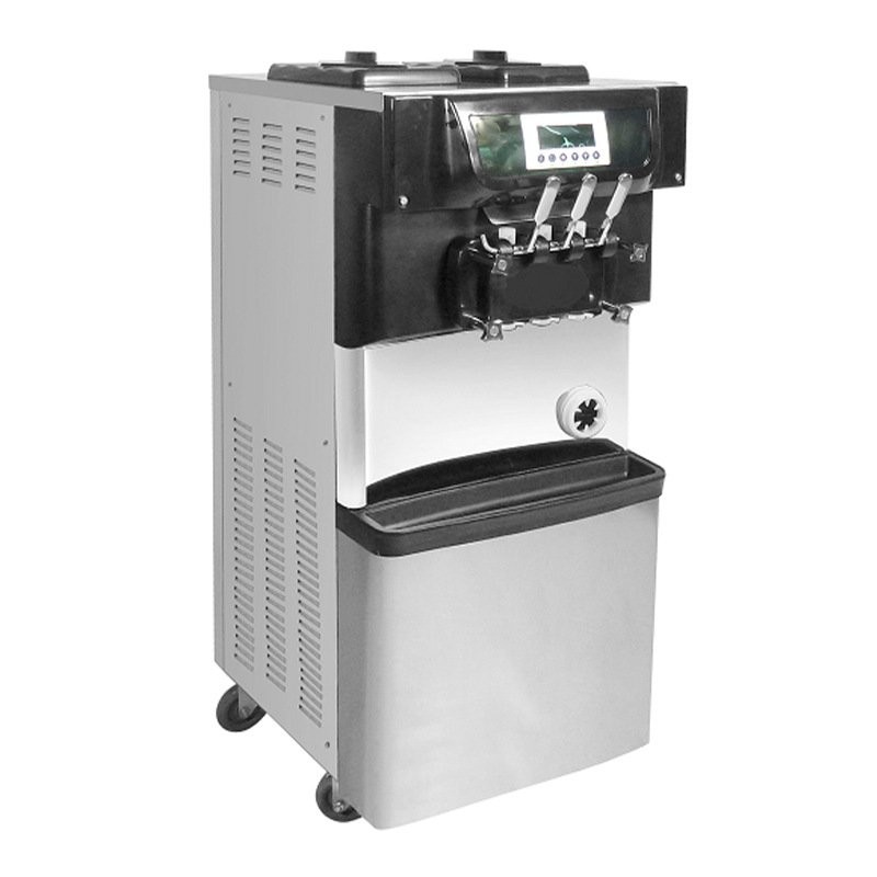 Vertical Ice Cream Machine Commercial Stainless Steel Automatic Cone ...