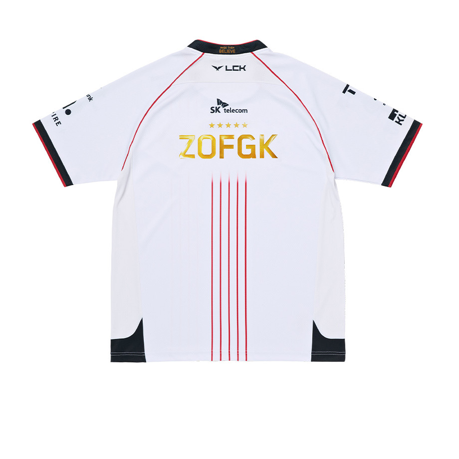 The One and Only “ZOFGK ” 2024 T1 World Champions Uniform Jersey,League of Legends Games T1 E ...