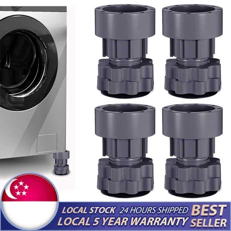 4Pcs Washing Machine Base Fridge Stand Anti Vibration Anti Slip Foot ...