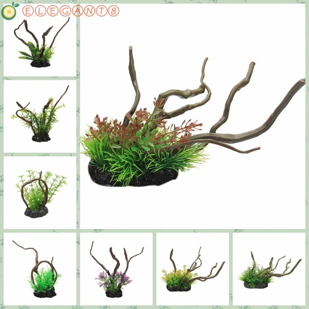 AELEGANT Driftwood Tree Root, Simulation Likelife Artificial Water ...
