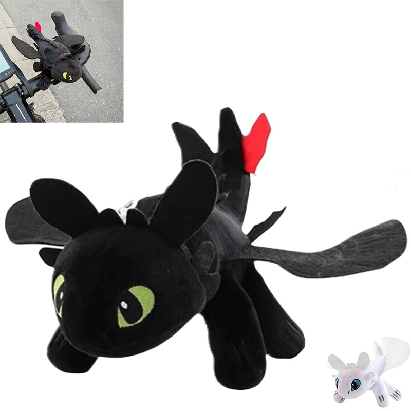 [XFDZ] Dragon Car Accessory Toothless Little Dragon Doll Helmet Car ...