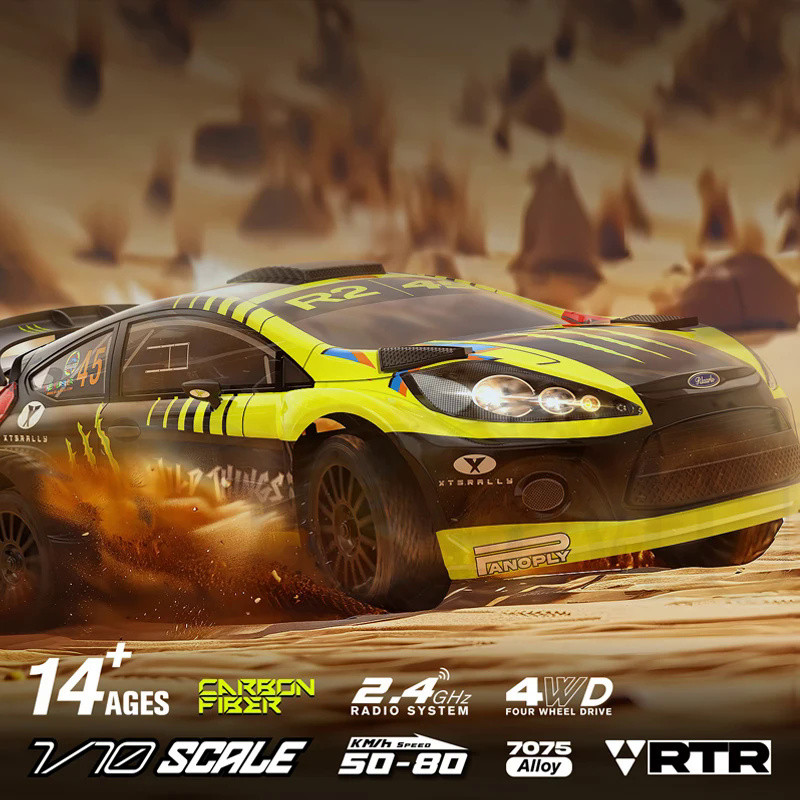 RLAARLO 1/10 XTS F10 4WD RTR RC simulation racing drift off-road ...