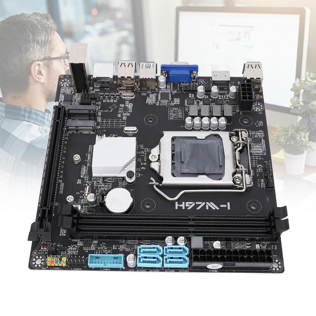 Supergoodsales Mining Motherboard HD Video Output Serial ATA 3.0 WiFi ...