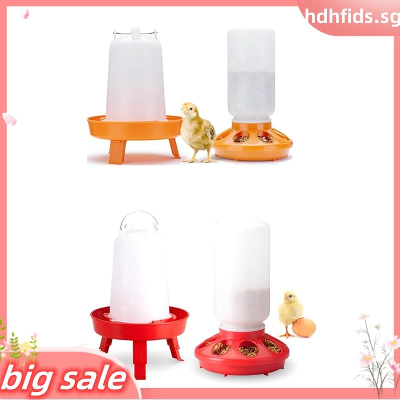 Top Filling Chick Feeder and Waterer Kit , Chick Feeder and Waterer ...