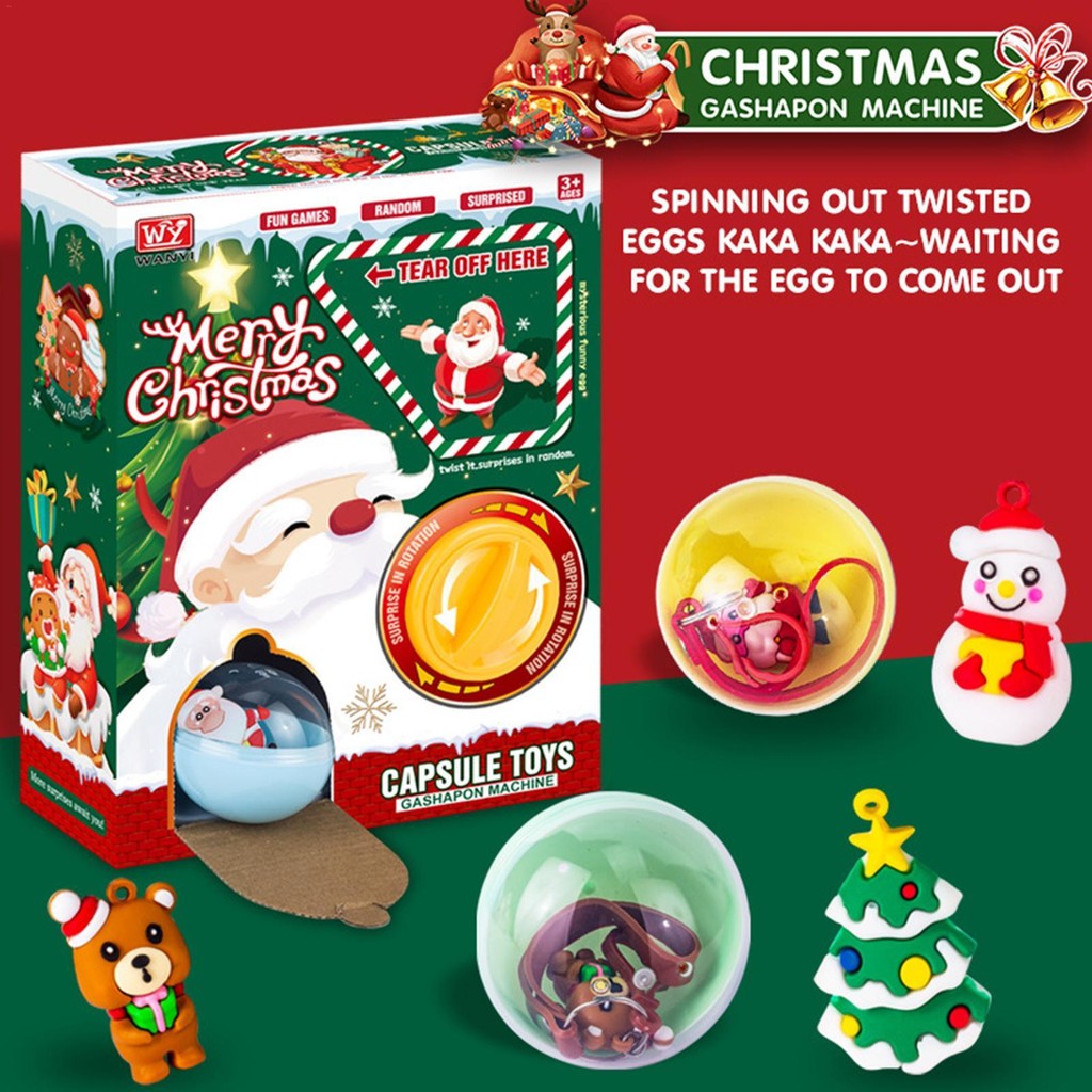 Gashapon Machine Christmas Cartoon Gashapon Machine Capsule Prize ...