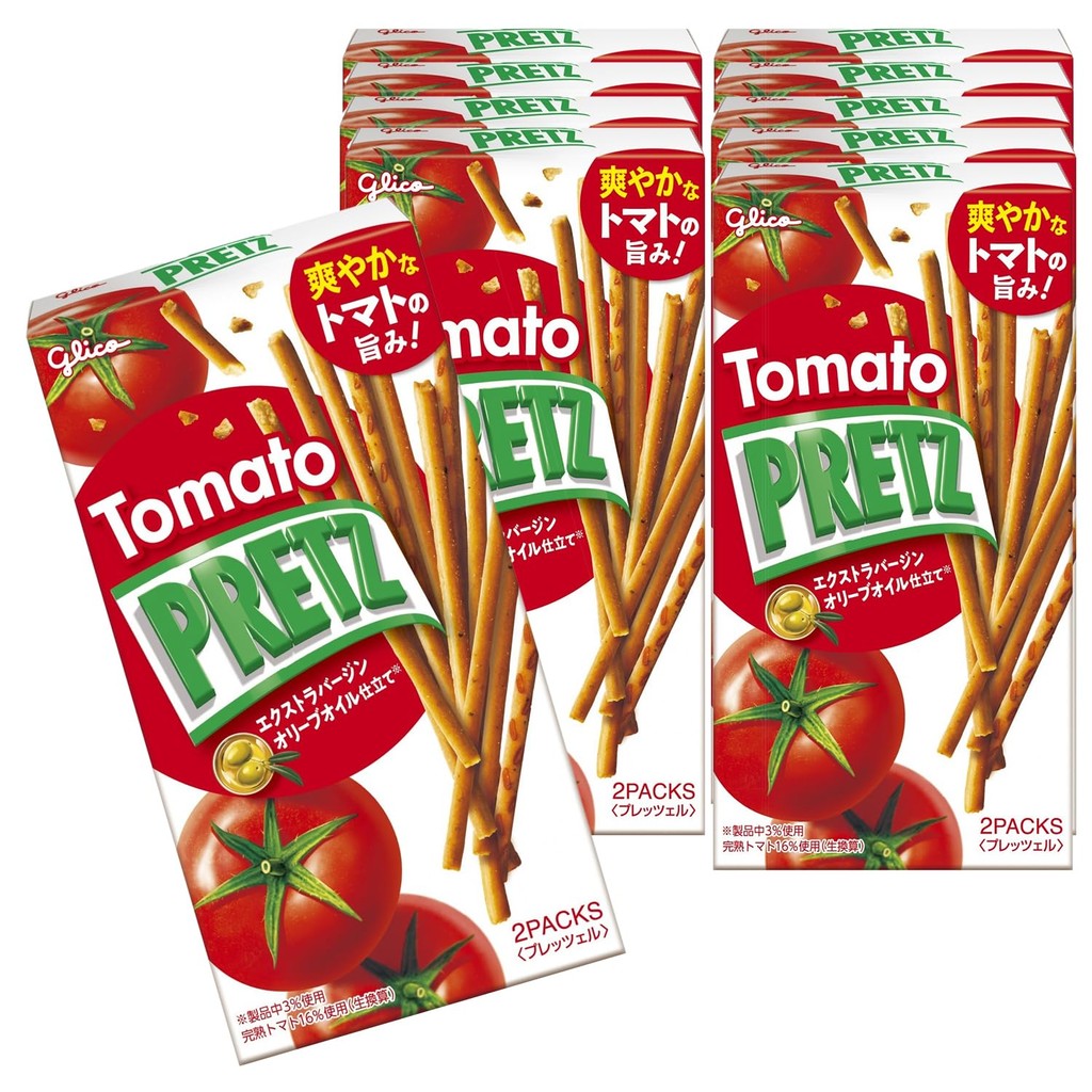 Ezaki Glico Tomato Pretz Snack Snack Snack Pretzel Appetizer Specialty ...