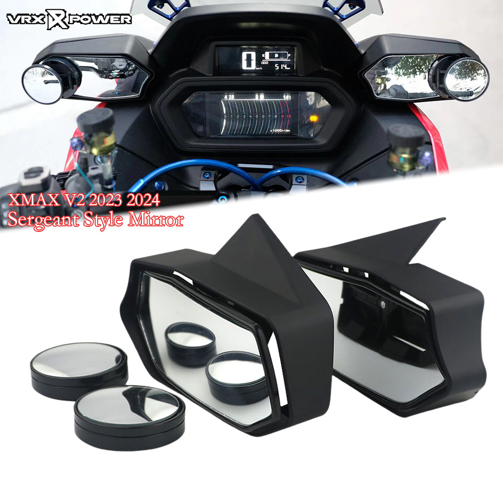 Mirror For YAMAHA XMAX 300 V2 2023 2024 2025 Motorcycle Rear View ...