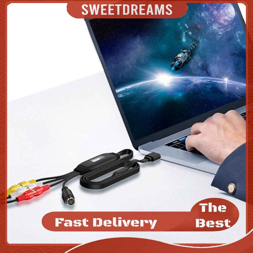 USB Video Capture Card VHS TV DVD VCR VHS To Digital Converter Video ...