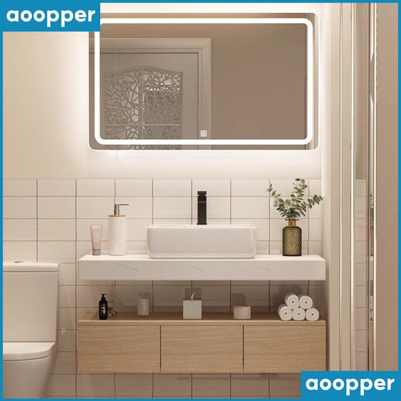 Bathroom Mirror Cabinet Wash Basin Cabinet Combination Master Bedroom ...