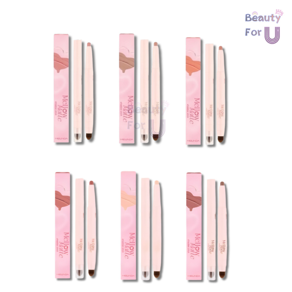 Meilinda Mellow Matte Shadow Stick MC3133 Melinda Eyeshadow Size 1.5g ...