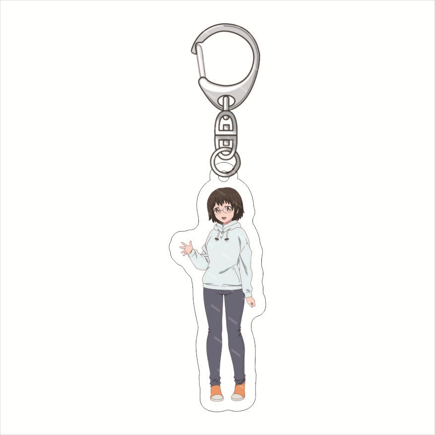 Keychain, Standee Model Anime Ramen Akaneko Character Tamako Yashiro ...