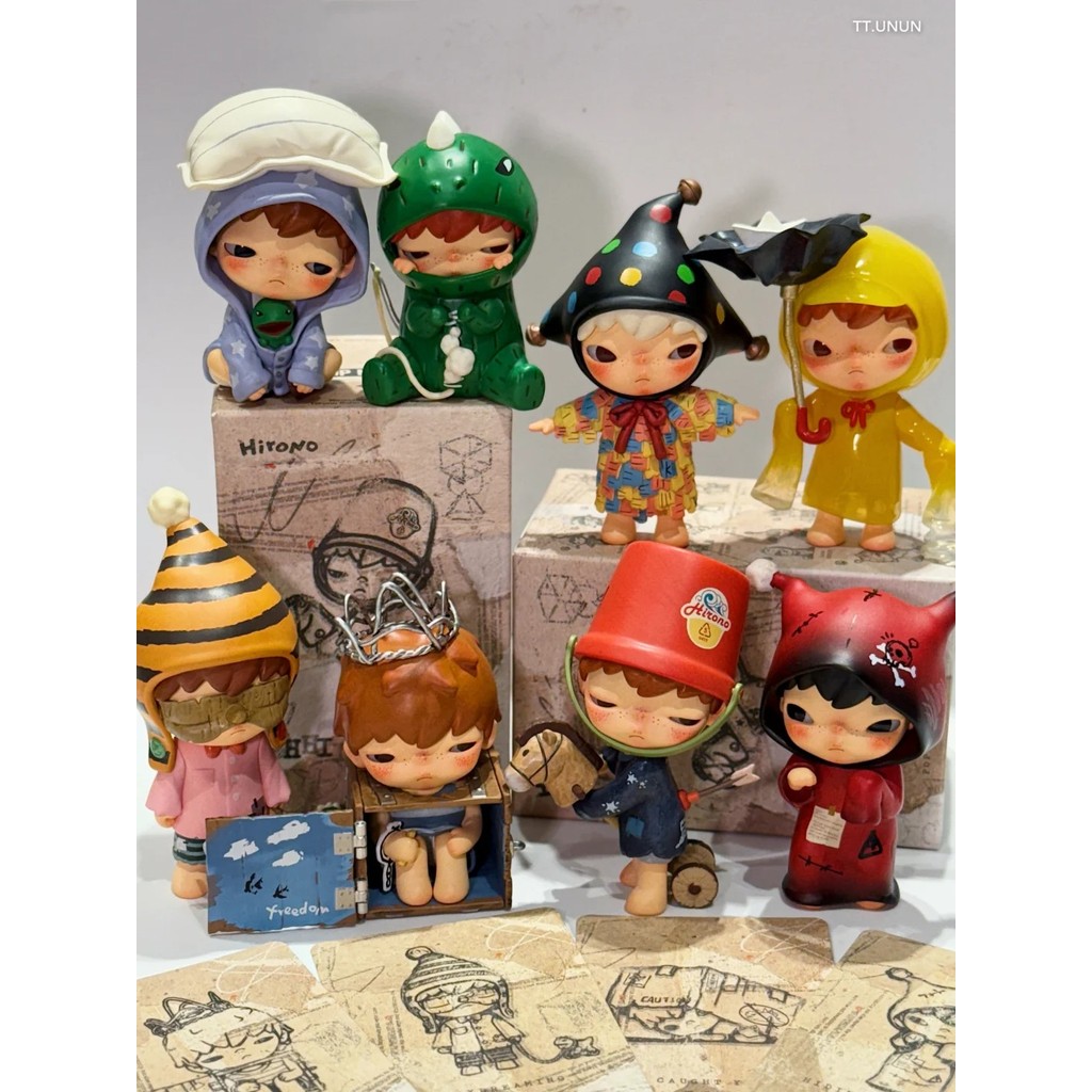 POPMART Hirono Echo HIRONO Echo Series Blind Box Handmade Trendy Toy ...