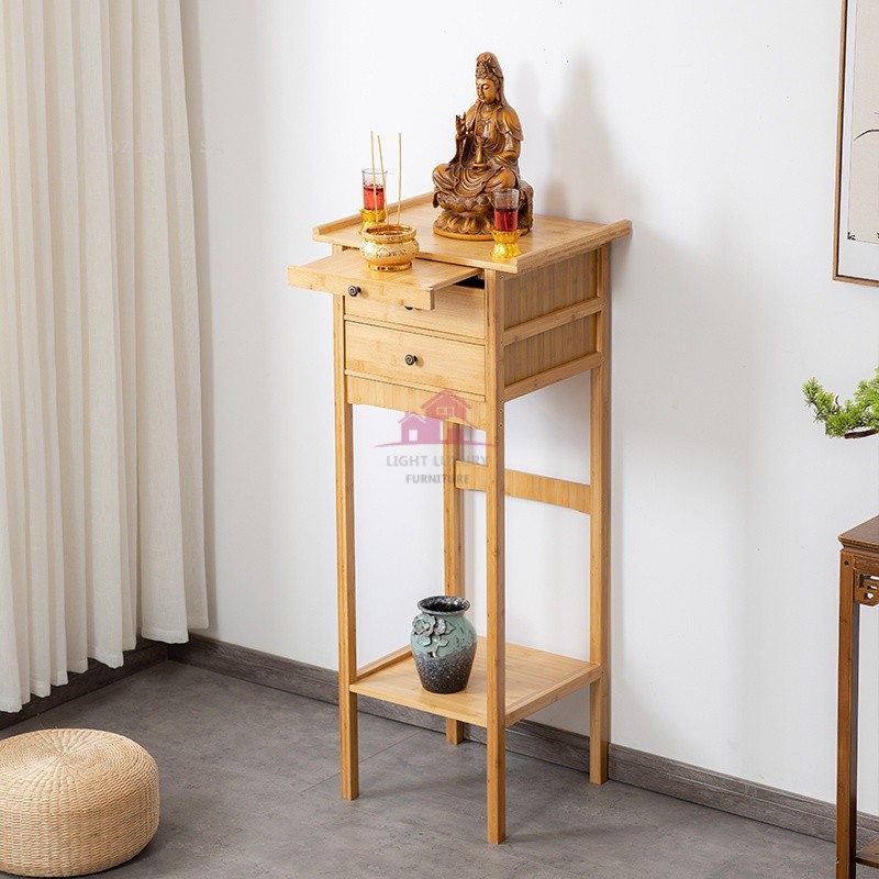 New Chinese Style Solid Wood Small Altar Tribute Table Incense Burner ...