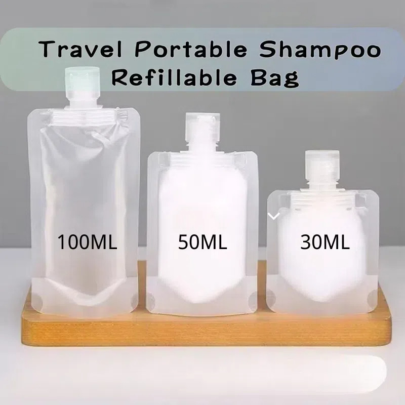 SG Stock Travel PACK Disposable Shampoo Container Pack for Travel ...