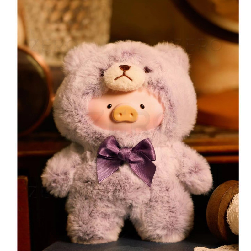 Genuine LuLu Canned Pig Retro Teddy Mystery Box Figure Plush Pendant ...