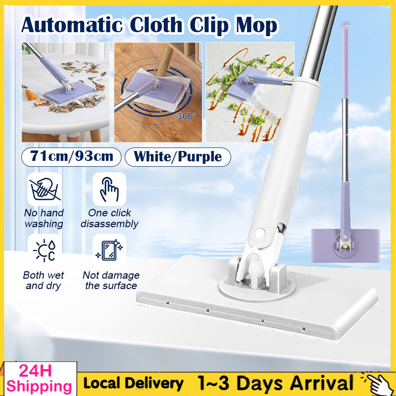 Flat Mop Lazy Disposable Mop person no need To Wash Mall Mop Head Dry ...