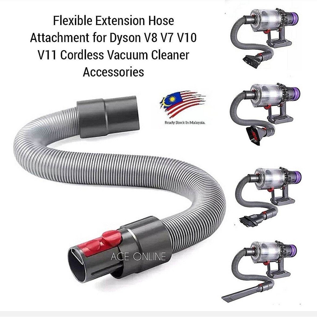 Flexible Extension Hose Attachment for Dyson V8 V7 V10 V11 Cordless ...