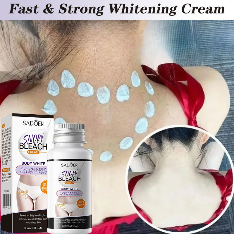 Body Armpit Whitening Cream 30ml Booster Whiten Dark Skin Armpit Legs ...