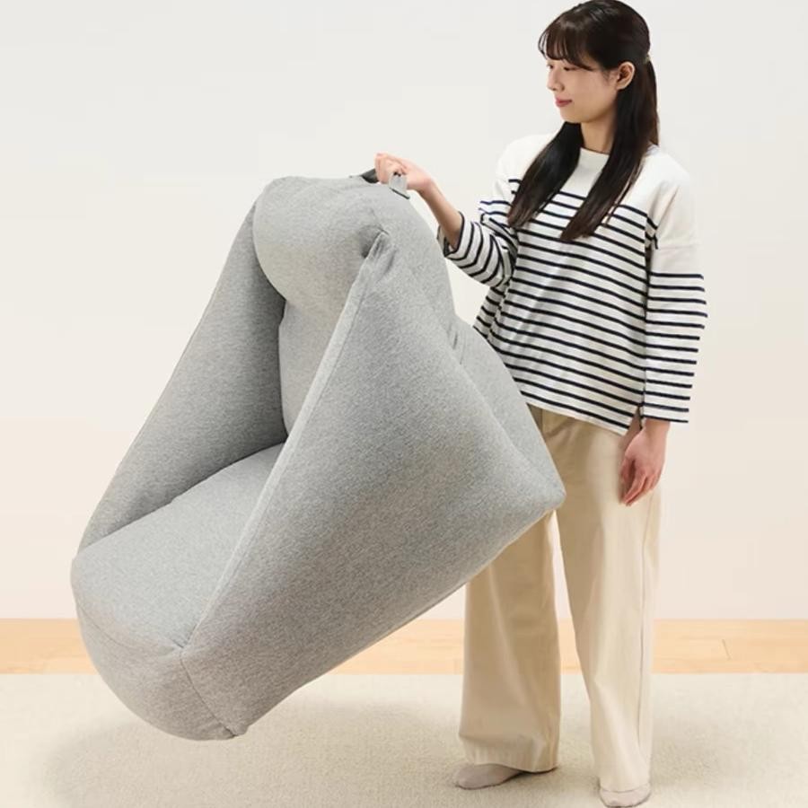 QS Removable and Washable MUJI Sofa Muji New Inflatable Fabric Sofa ...