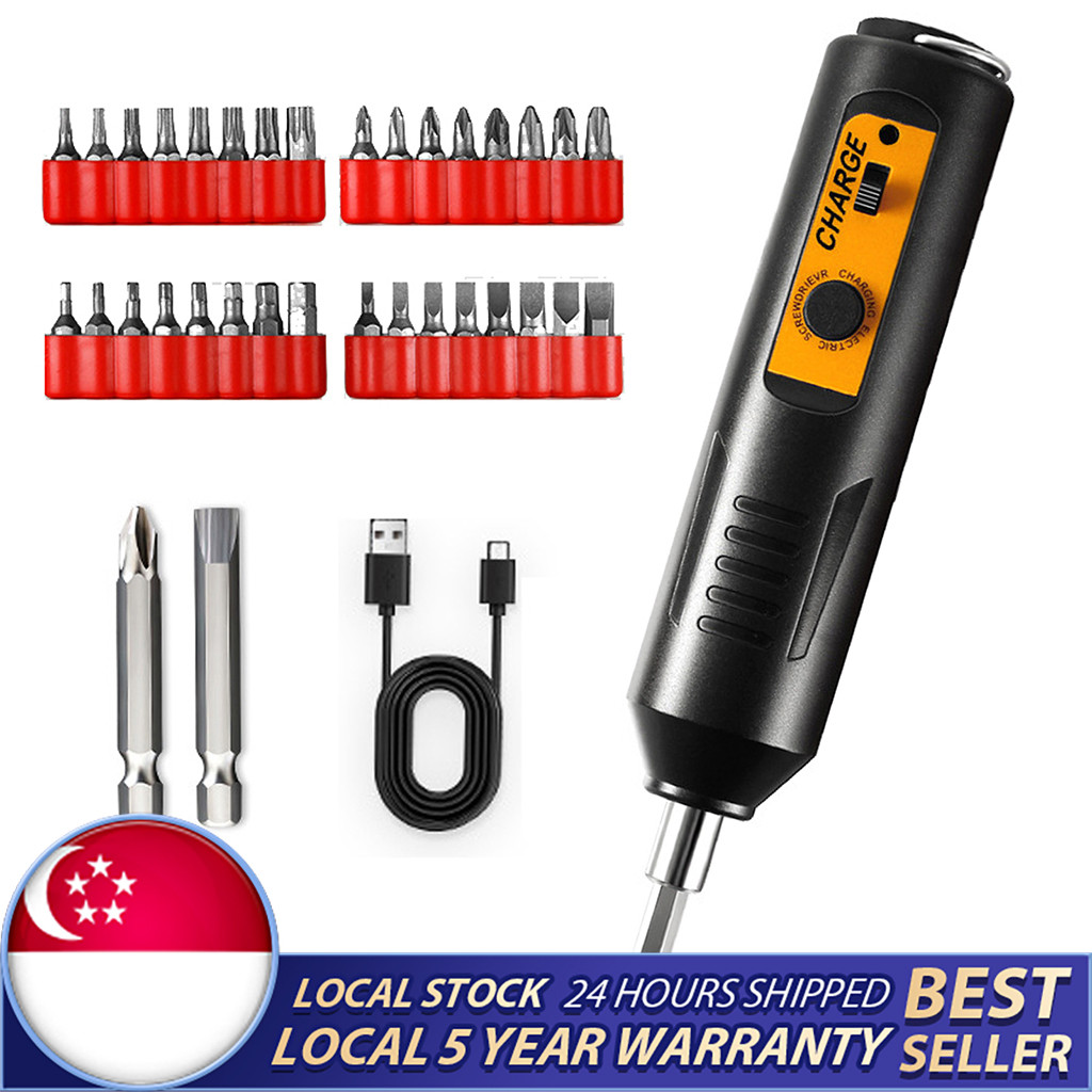 Serplex 34 in 1 Electric Screwdriver 36V Cordless Screwdriver Set ...